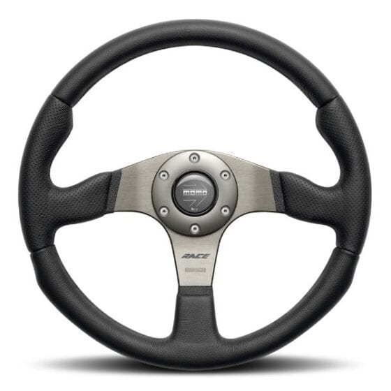 MOMO ITALY - Steering Wheel Mod.69 Black Suede 350mm | Elusive Racing